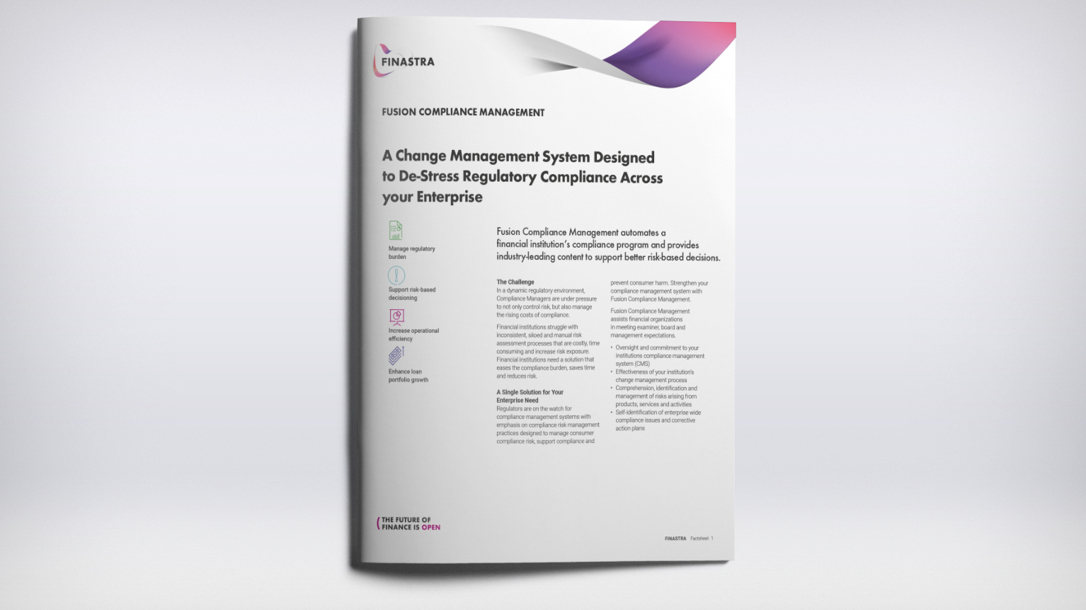Fusion Compliance Management | Finastra Fusion Compliance Management | Finastra