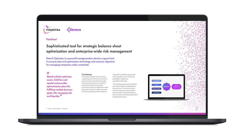 FusionStore | Detech Optimizer | Finastra