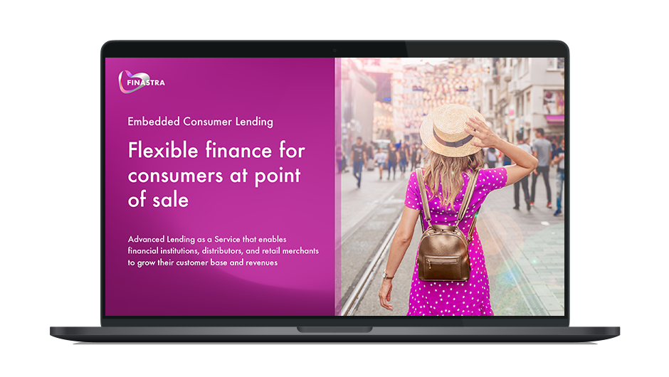 Embedded lending solution | Finastra
