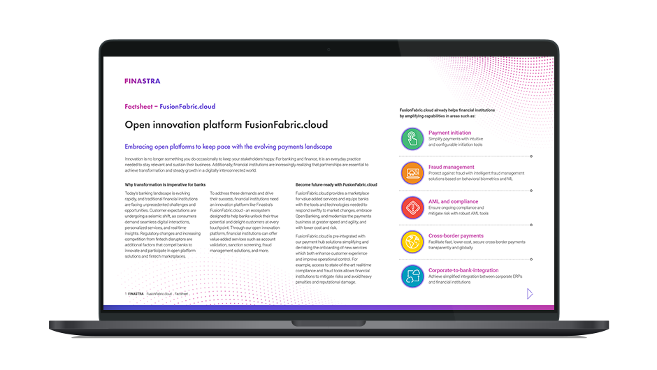 Embracing open platforms to keep pace with the evolving payments landscape | Finastra
