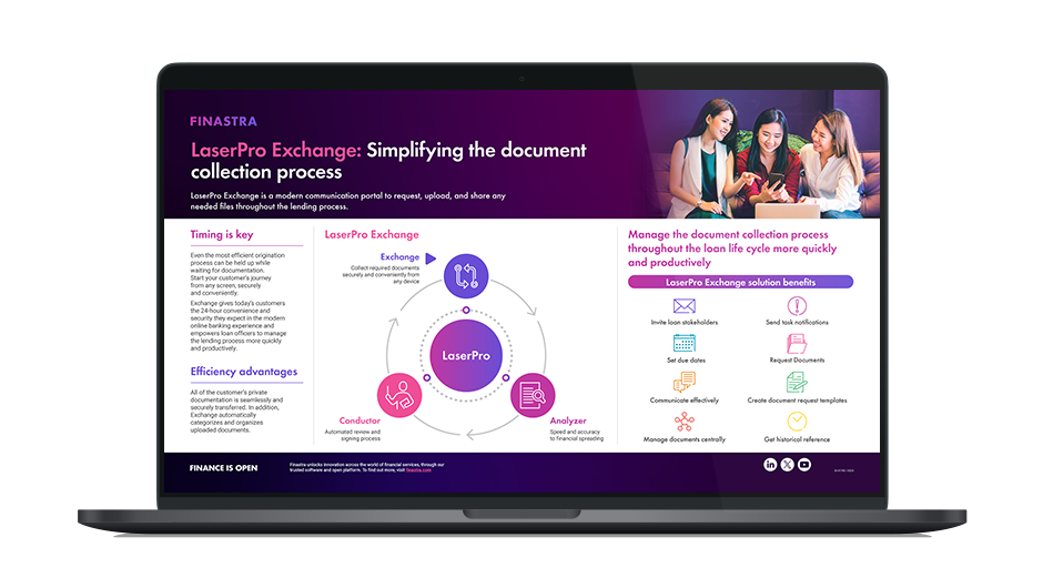 LaserPro Exchange (Infographic) | Finastra