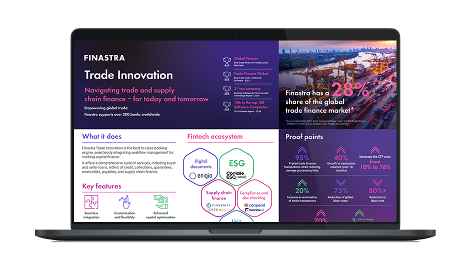 Trade Innovation: Navigating trade and supply chain finance - for today ...