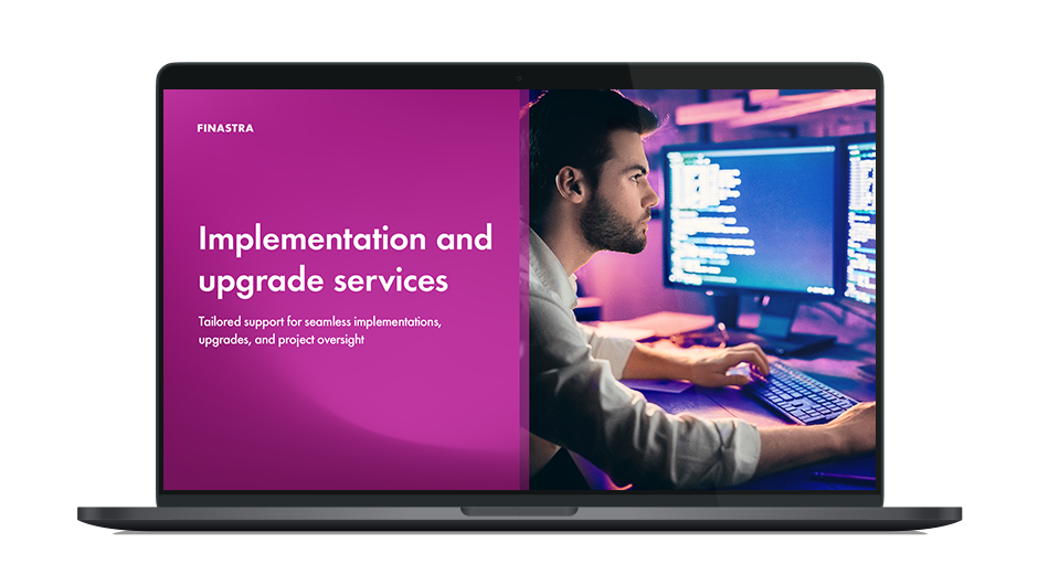 Implementation and upgrade services | Finastra