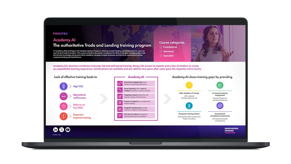 Academy.AI one-pager | Finastra
